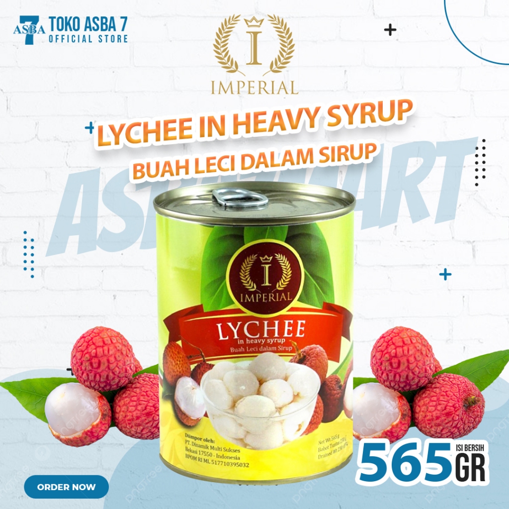 IMPERIAL LYCHEE IN HEAVY SYRUP 565G | Shopee Philippines