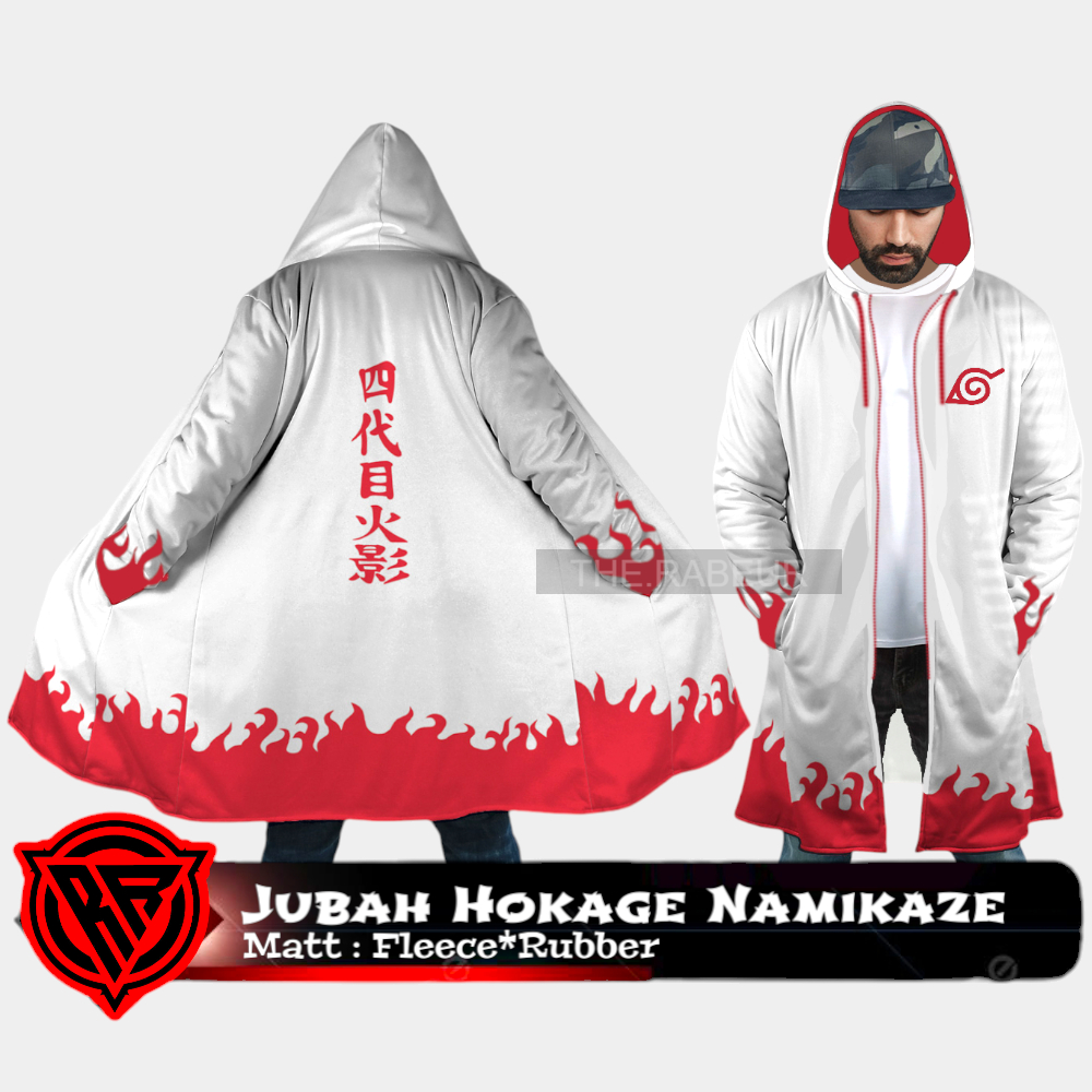 Hokage Namikaze Naruto Cloak Anime Jacket | Shopee Philippines
