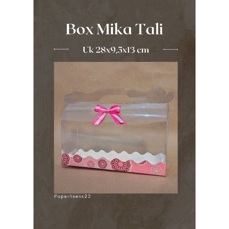 Big Mica Box/Snack Box/Cupcake Box/Alas Mica Box | Shopee Philippines