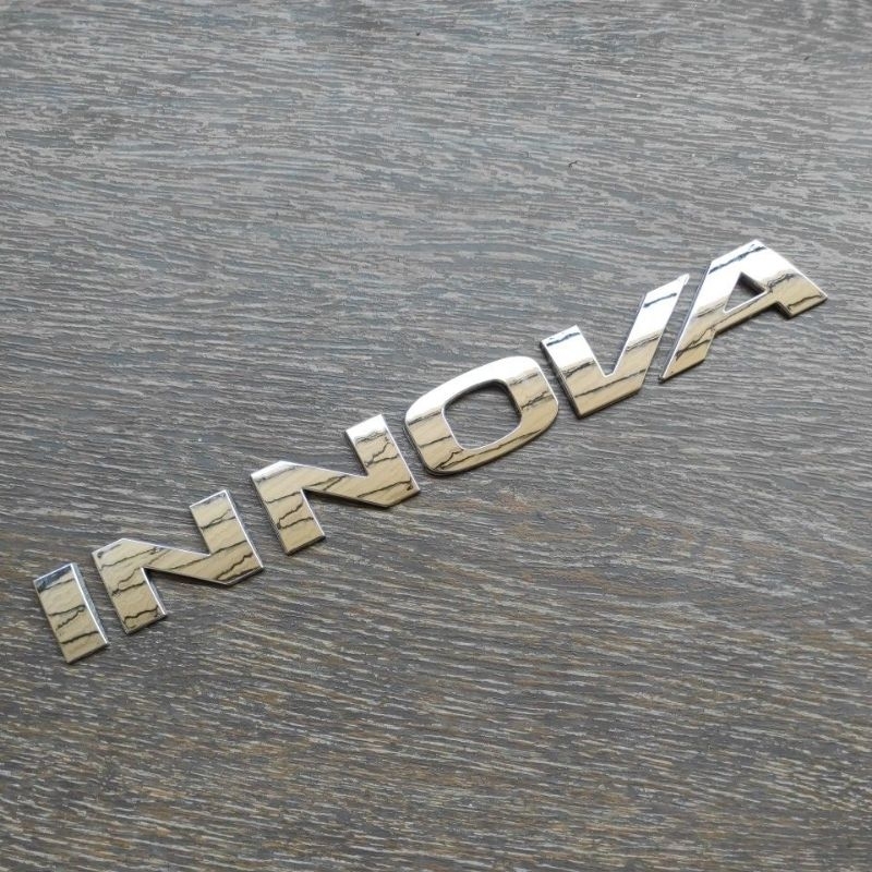 Toyota inova innova logo emblem sticker Hard Plate MODEL Paste ...