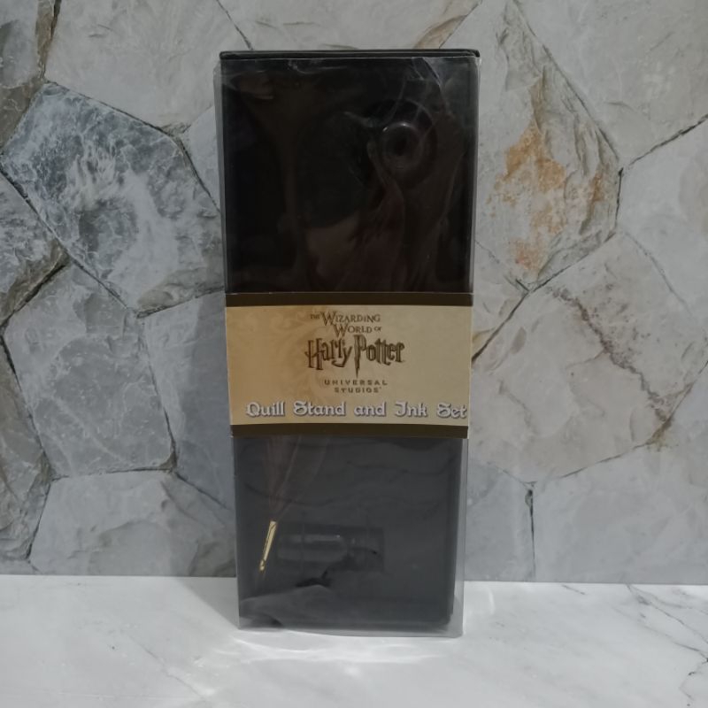 The Wizarding World of Harry Potter Universal Studios Quill Standard and Ink Set Rare Exkolpri ...