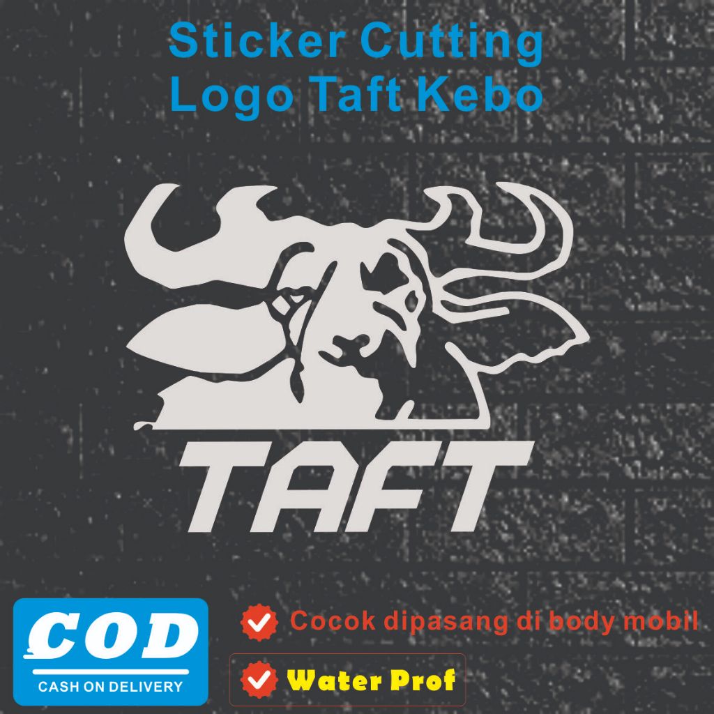 Taft kebo sticker, taft kebo logo sticker | Shopee Philippines