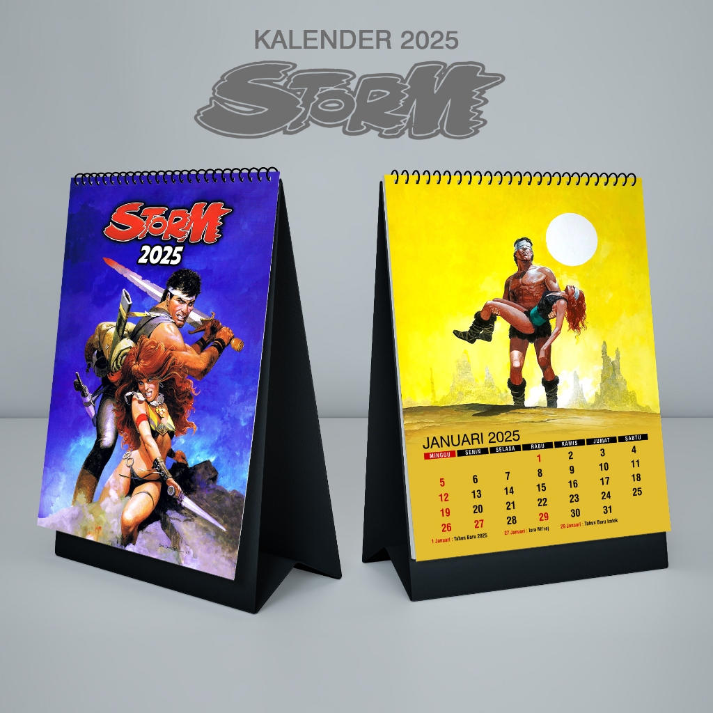 2025 Storm Desk Calendar (preorder) | Shopee Philippines