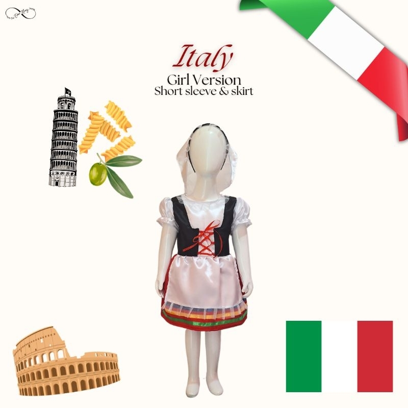 Hand Version Of Italian Clothing Costumes And Short Skirts For Girls ...