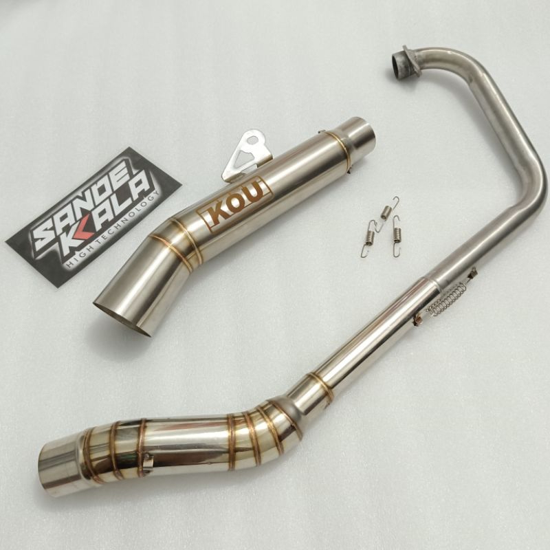 Kou Mahachai super open Spec pipe 51mm for Tmx 125 155 Rusi tc 125 155 ...