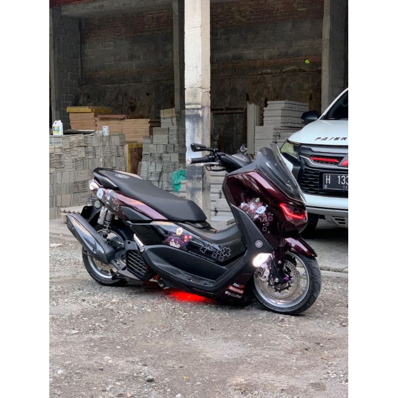 TRANSPARENT STRIPING NMAX NEW CUSTOM ANIME V1 | Shopee Philippines