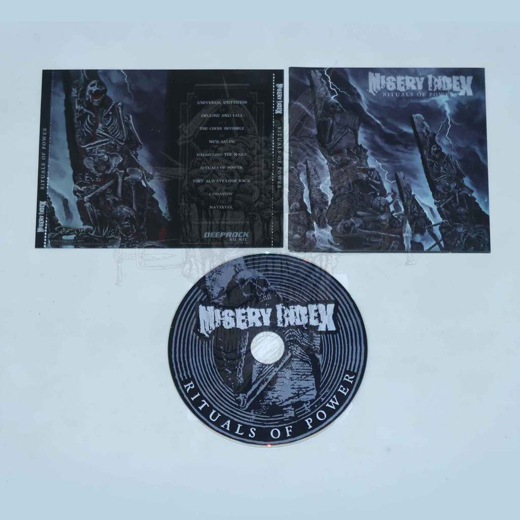 Cd - MISERY INDEX - Rituals Of Power - Indonesia Release | Shopee ...