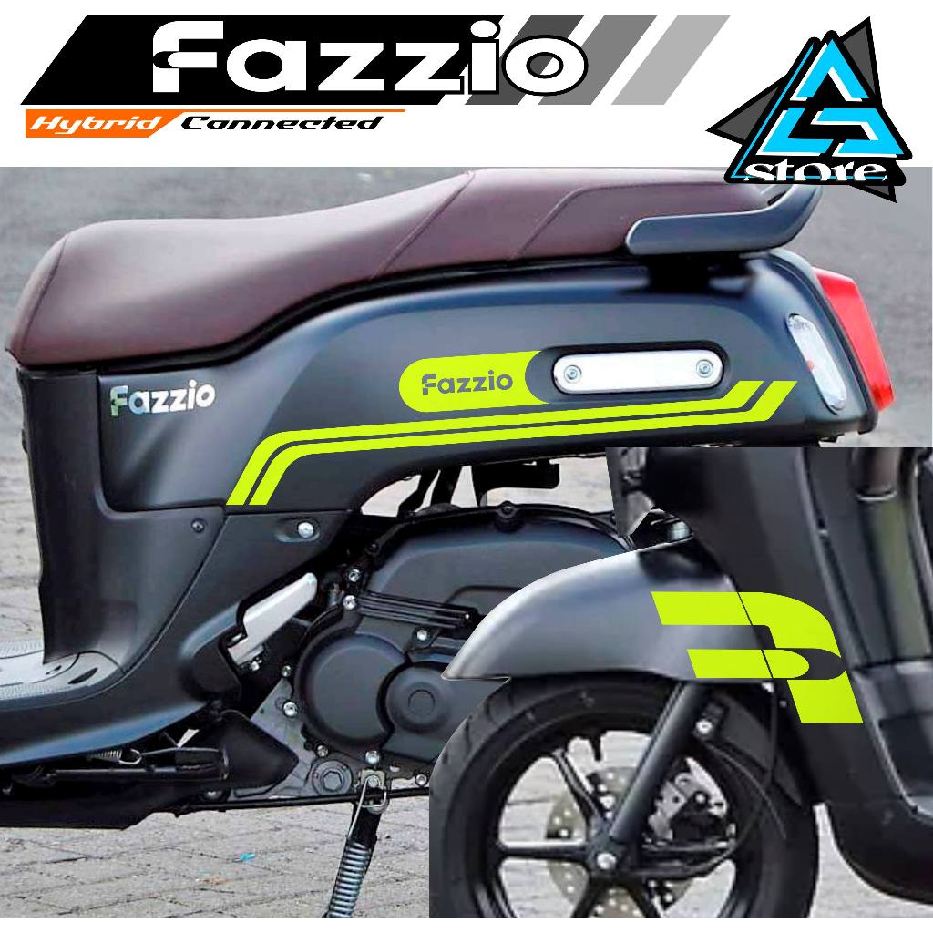 Fazzio STRIPING/CUT STICKER/F.390/FAZZIO STICKER/LOGO STICKER ...