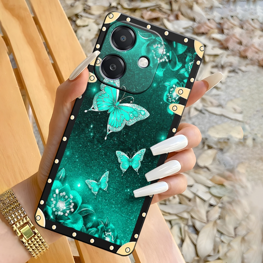 2024 Latest Oppo A3X Mobile Phone Softcase Fashion Case Cute Motif Soft ...