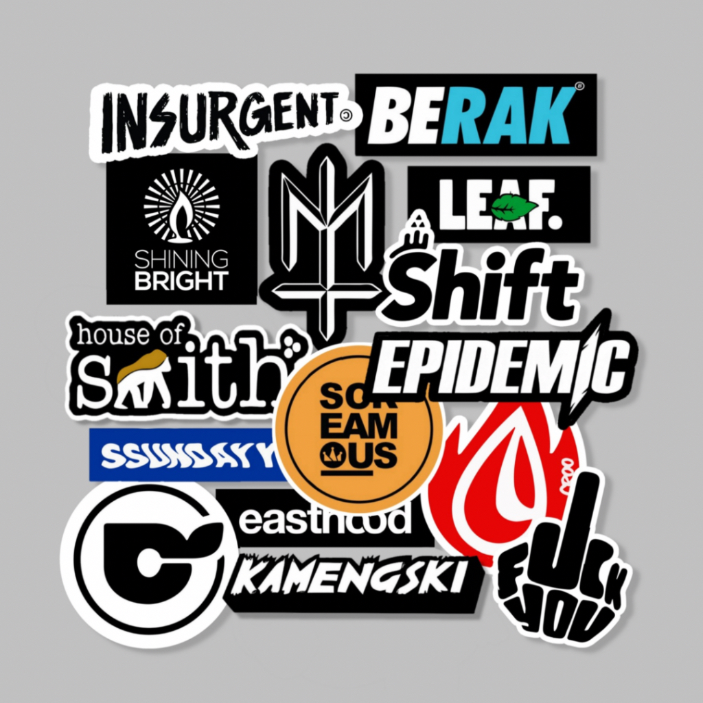 LOKAL Local BRAND PACK STICKER CONTENTS 15pcs - WATERPROOF STICKER ...