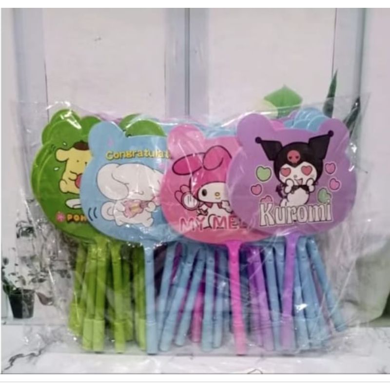 Sanrio fan pen contains 12 pcs | Shopee Philippines