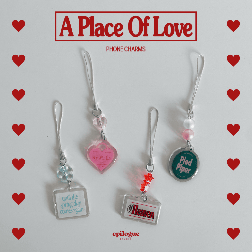 A Place Of Love Phone Charm | Bts Inspired Phone Charm by Epilogue ...