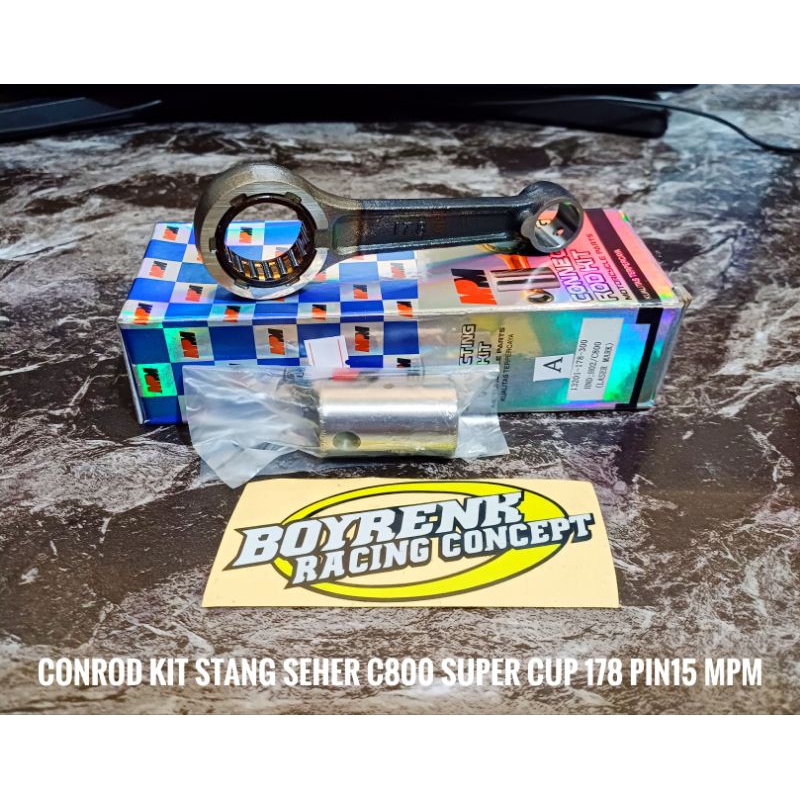 Conrod KIT Handlebar Piston SUPER CUP C800 178pin 15 MPM-BOYRENK ...