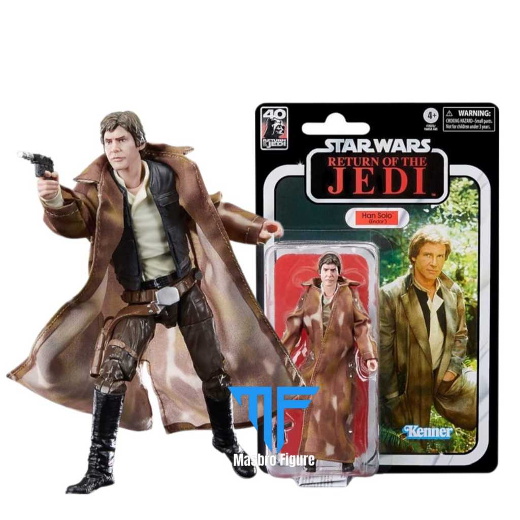 Hasbro Star Wars Return of The Jedi 40th Anniversary Black Series ...