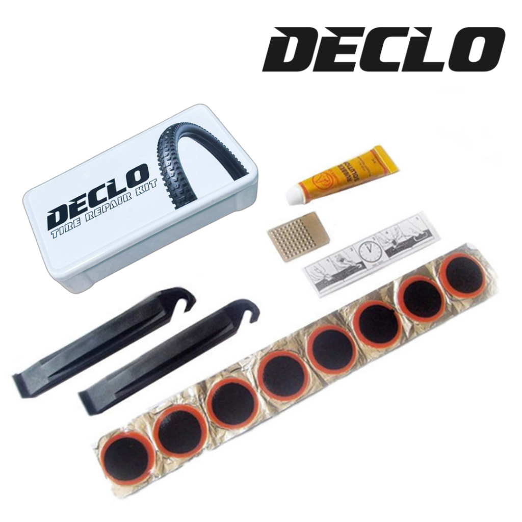 Motorcycle Inner Tube Patch Tool Kit ETC DECLO Tire Opening Repair Tool ...