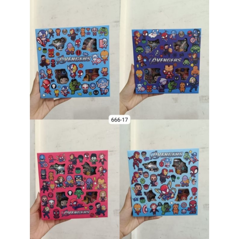 Sticker Children Nono Children Nono Motif Avengers Viral Contents ...