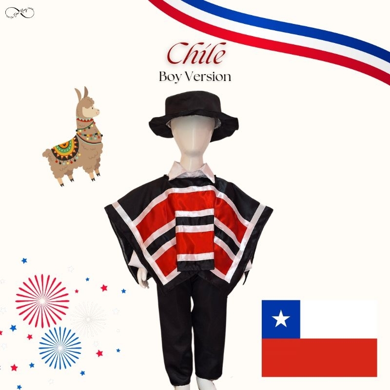 Chili Clothing Costumes for Boys | Chile Traditional Costume for Boy ...