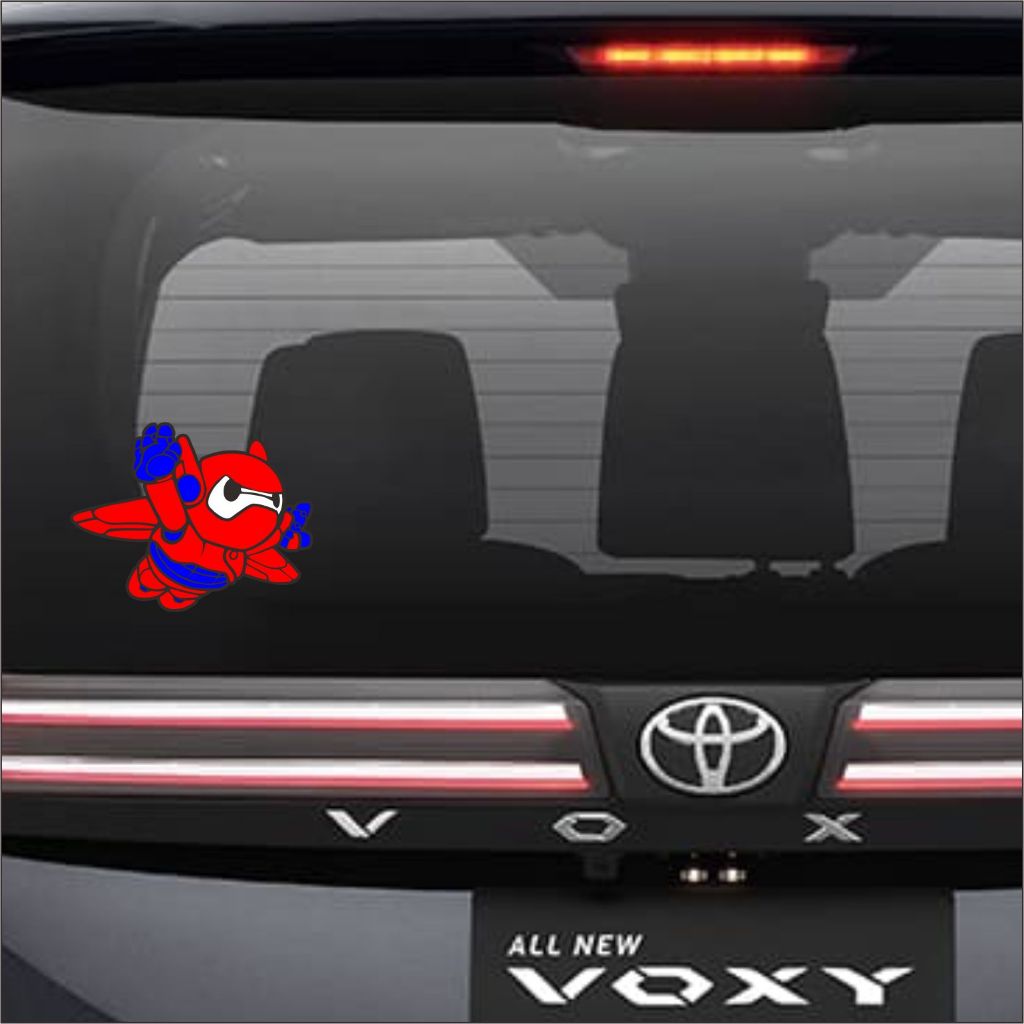 Blighoo CUTTING STICKER BAYMAX Flying 10CM Car Glass STICKER BIG HERO 6 ...