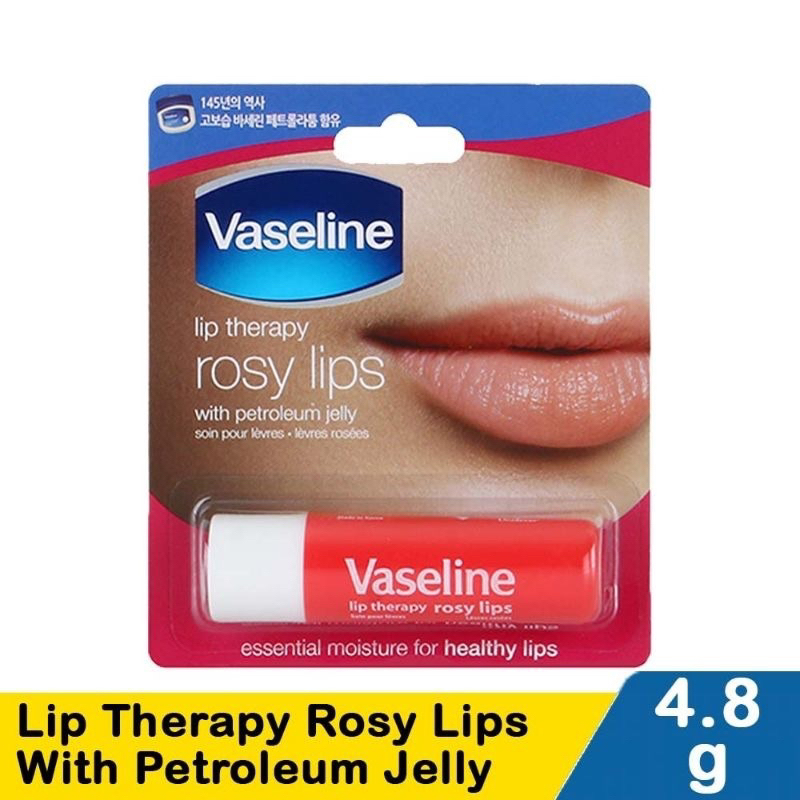 Vaseline lip therapy balm stick 4.8g - rosy lips | Shopee Philippines