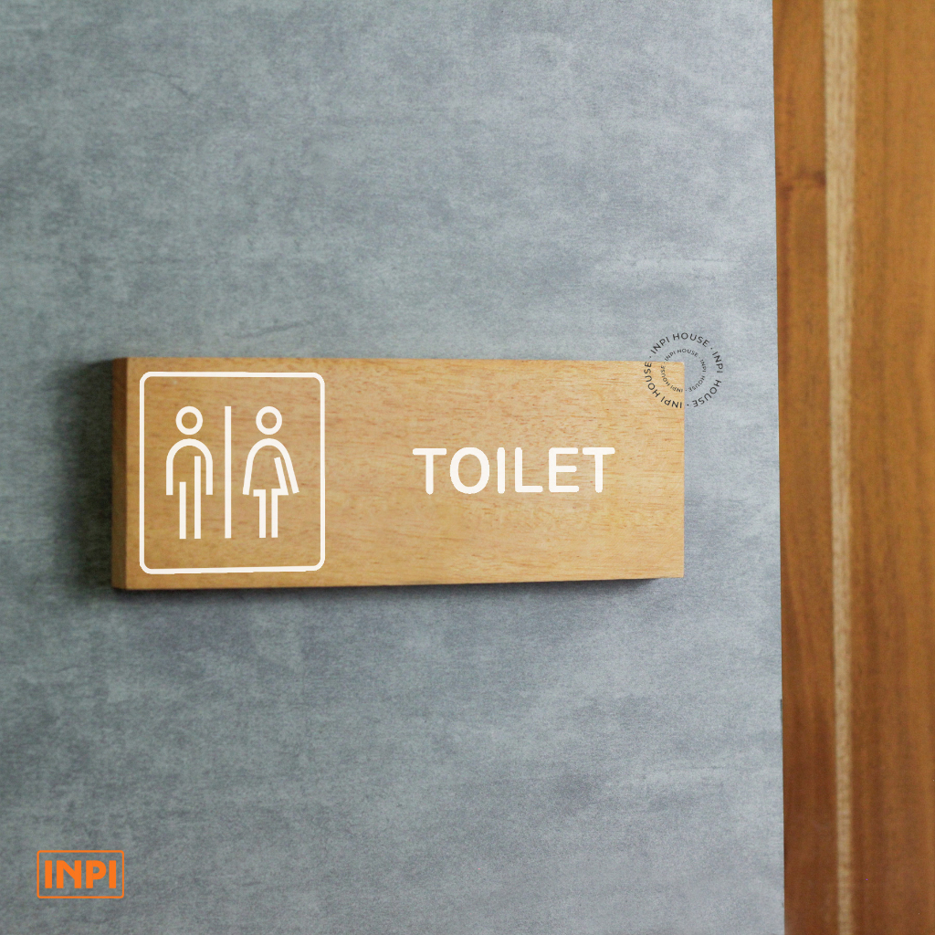 Toilet sign system - toilet area sign - wall sign system - toilet ...