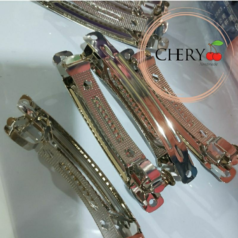 Automatic Hair Clip Hair Clip/ (1pcs) size 8 cm | Shopee Philippines