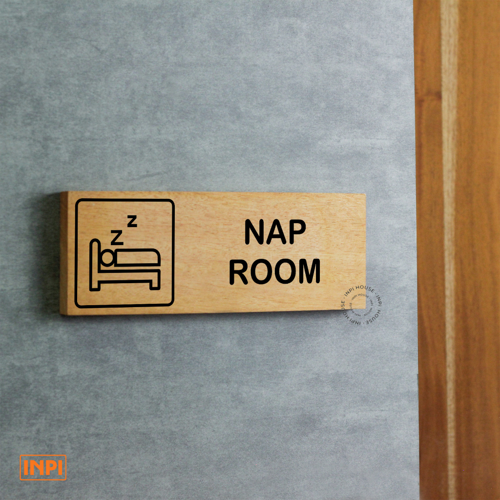 Nap room signage - wall signage - rest room marker - sign system - nap ...