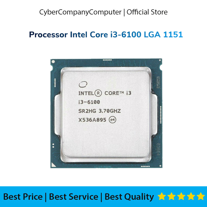 Processor Intel Core i3-6100 LGA 1151 - 3.70GHz | Shopee Philippines