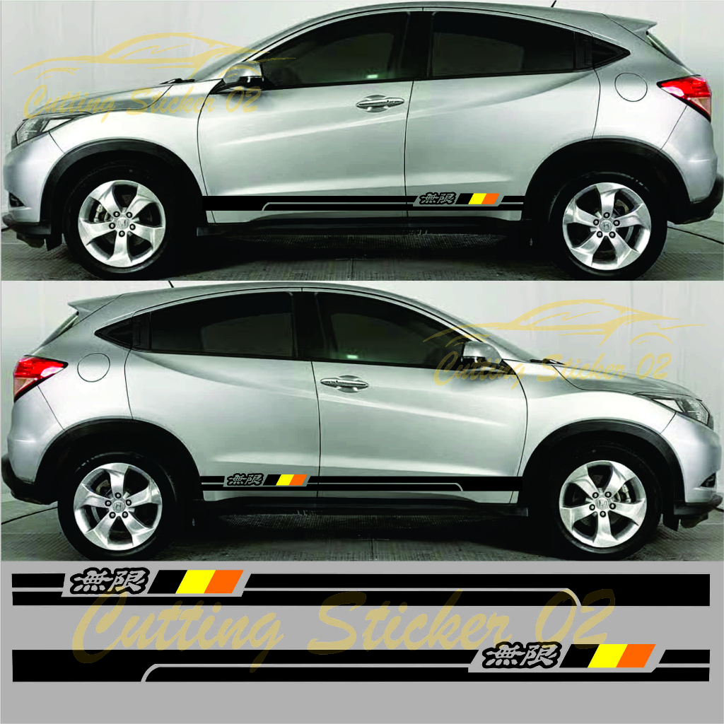 Honda HRV JAZZ MOBILIO CRV CIVIC MUGEN Car CUTTING Sticker | Shopee ...