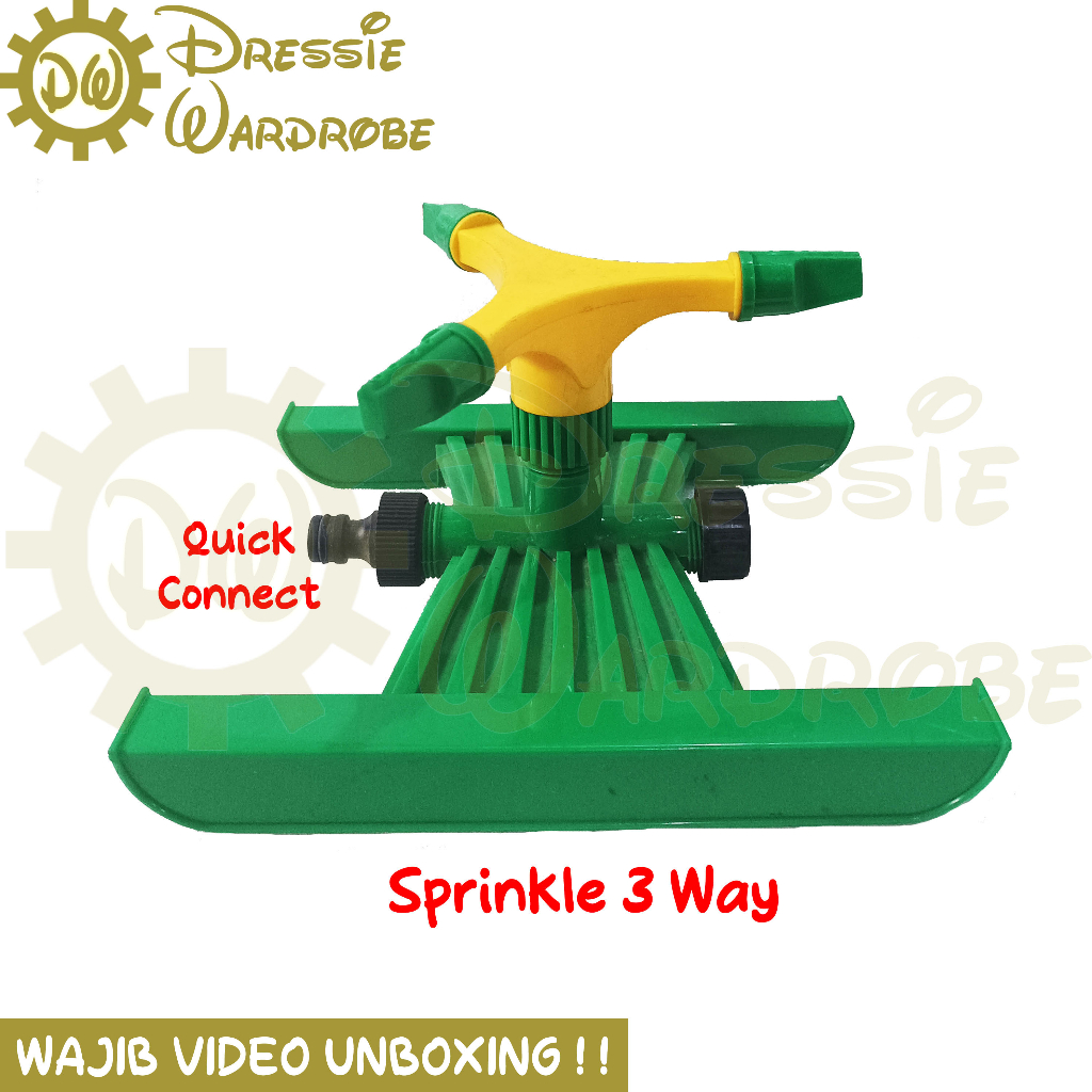 Sprinkle 3 Way Garden Fountain 3 Branches with Connection | Shopee ...