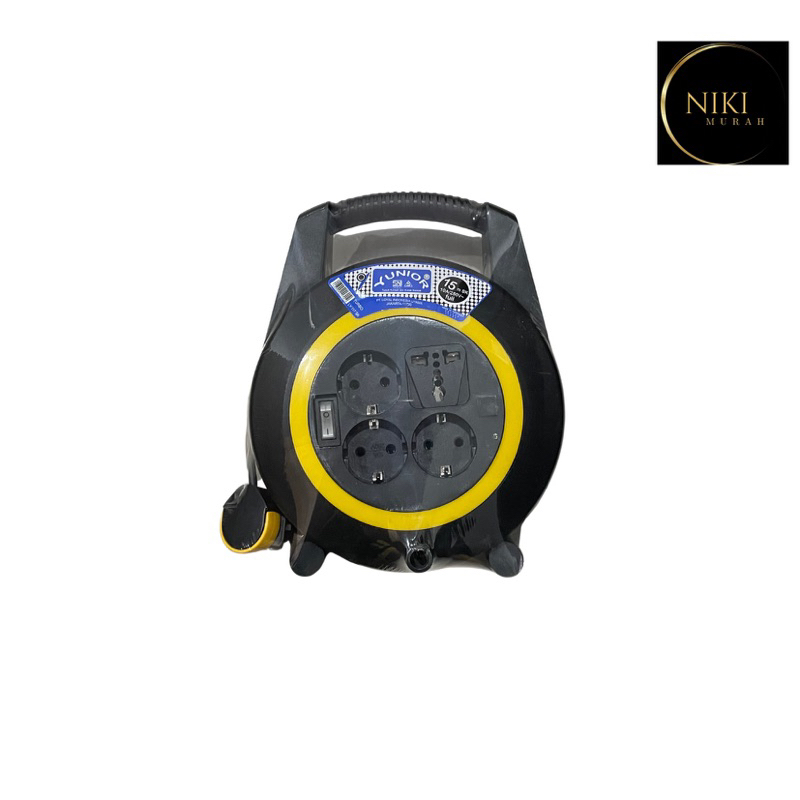 Yunior Cable Roll Roll 15 meters Junior Cable Box 4 Hole Plug | Shopee ...