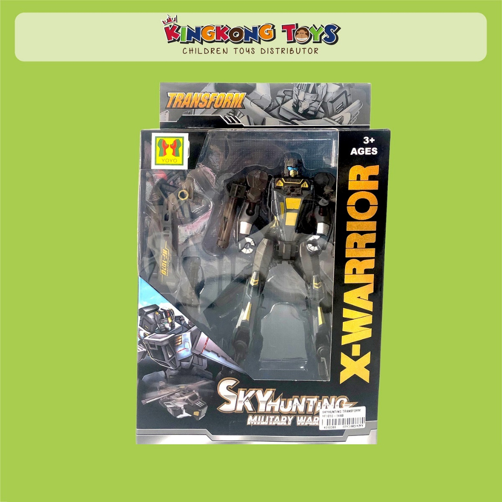 Skyhunting Transform / Sky Hunting Military Warrior Transformer ...
