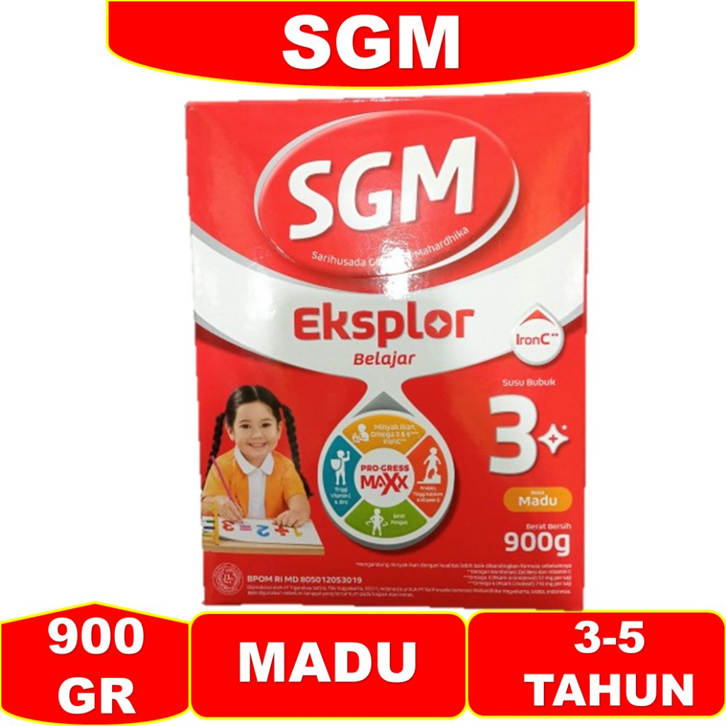 Sgm EXPLOR MILK 3+ HONEY FLAVOR 900GR sgm milk 3+ honey | Shopee Philippines