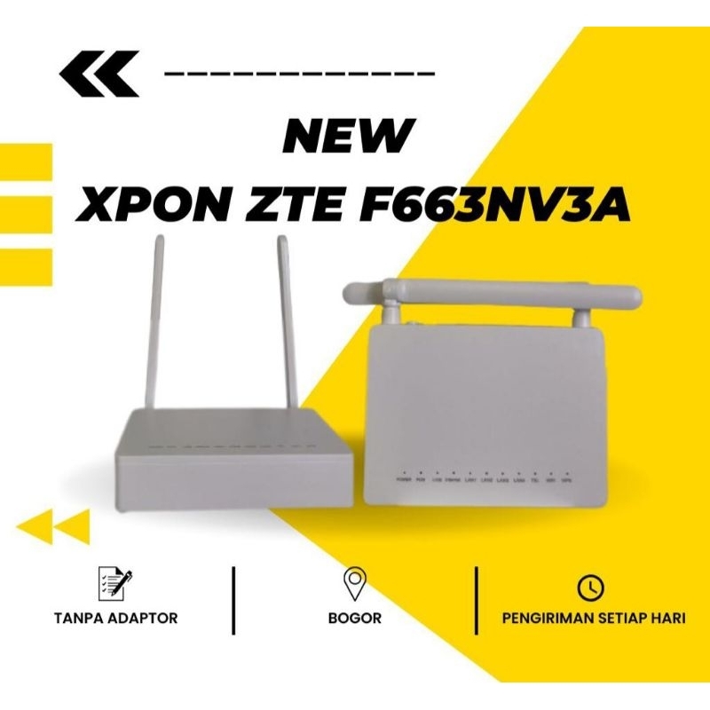 Zte F663 Nv3a wifi Modem Latest model xpon | Shopee Philippines