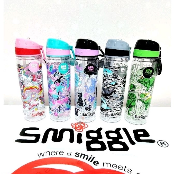 (Original) Smiggle Wild Side Drink Up Bottle 650ml / Smiggle Original ...
