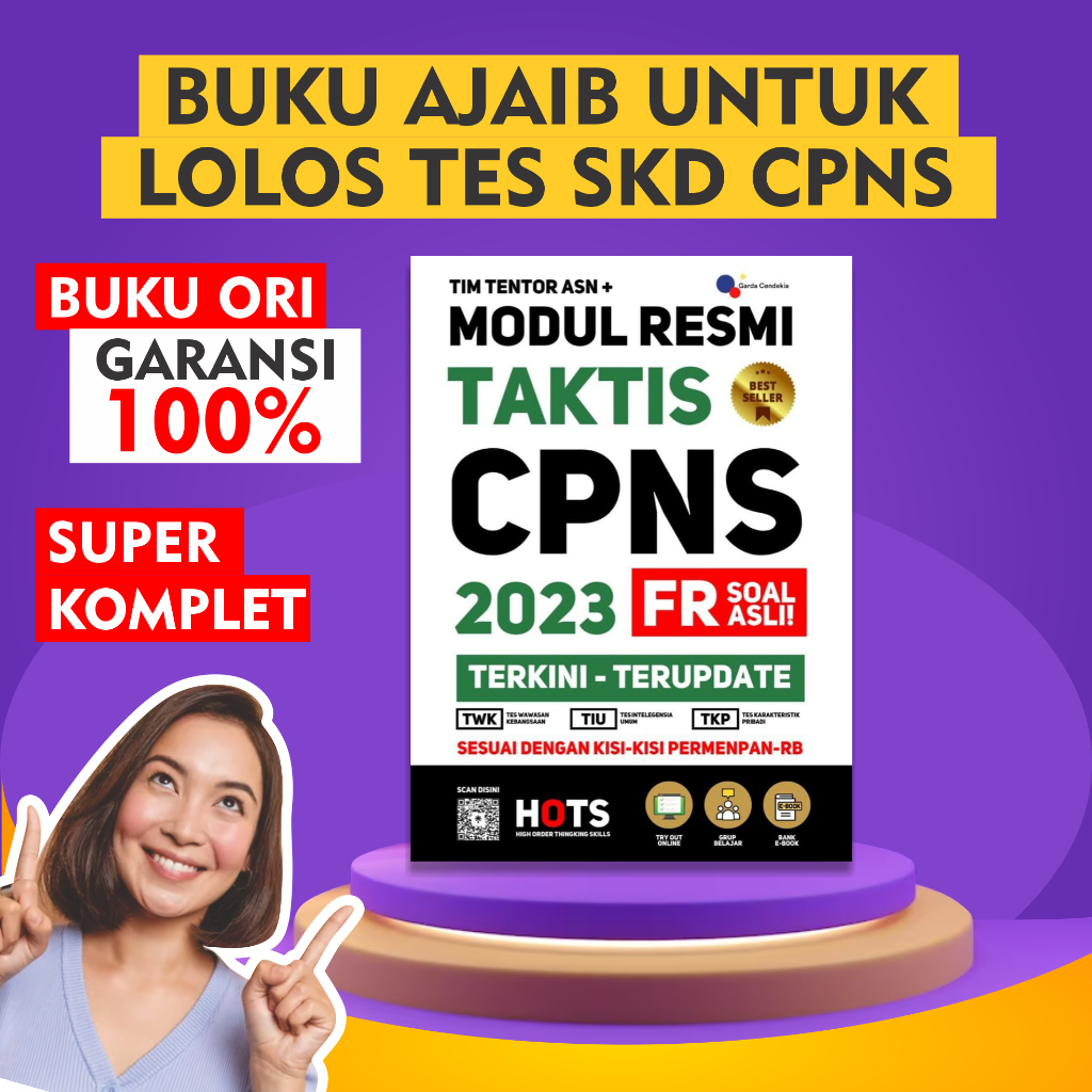 Cpns Book 2023-2024 Official Module SKD Cpns Service 2023-2024 Tactical ...