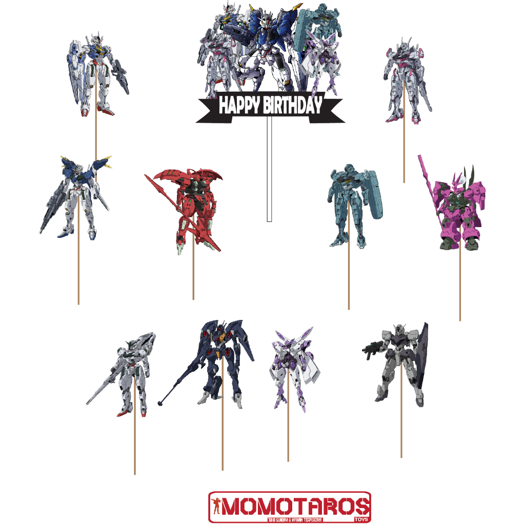 The Witch cake Topper from mercury Mobile suit gundam set | Shopee ...