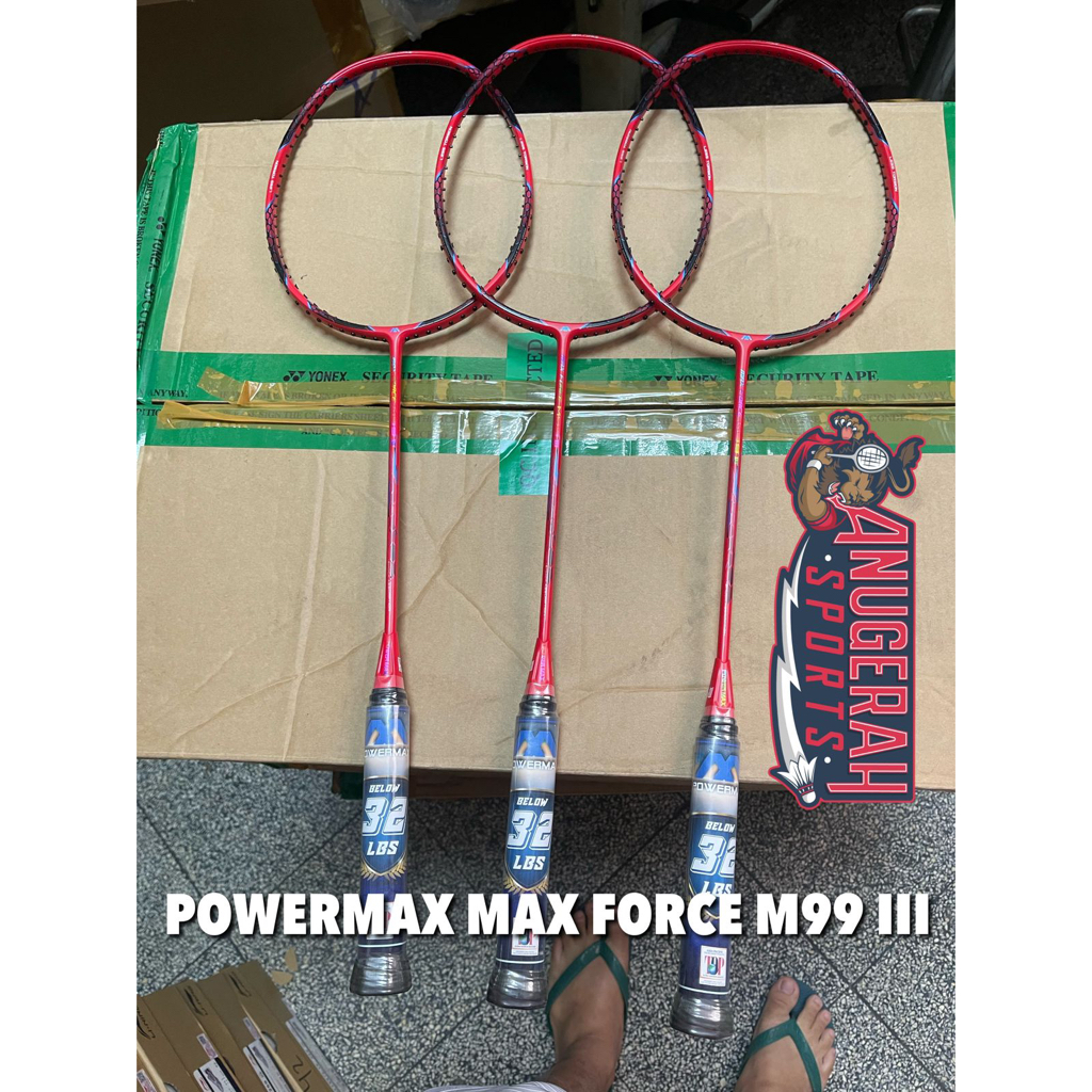 POWERMAX MAX FORCE M99 III / MAX-FORCE M 99 III Badminton Racket ...