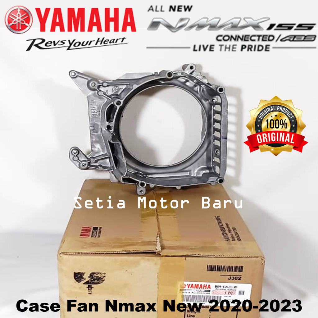 Original Yamaha All New Nmax New Aerox Radiator Cover Fan Case | Shopee ...
