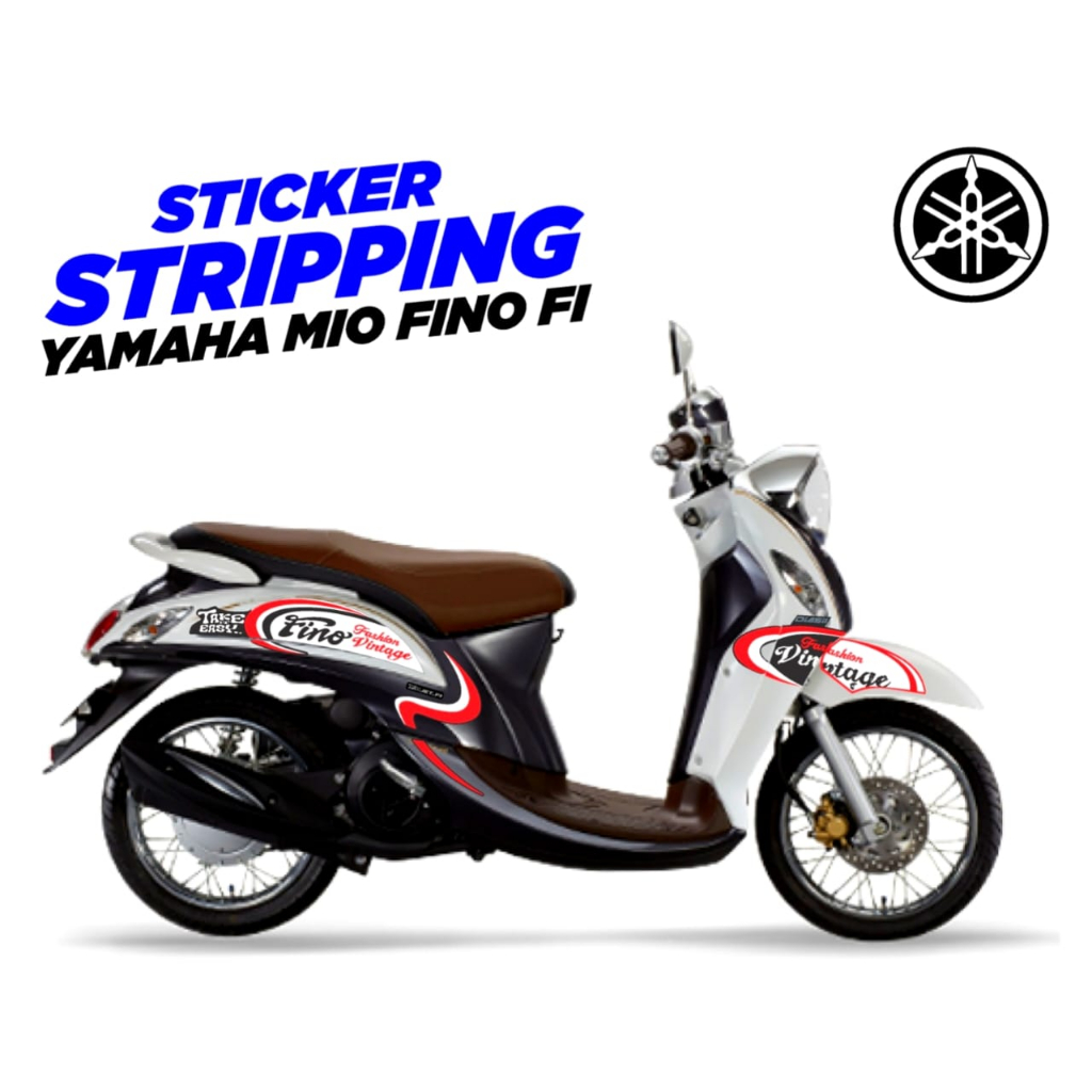 YAMAHA FINO FI VARIATION STRIPING/DECAL FINO FI BODY LIS STICKER | Shopee Philippines