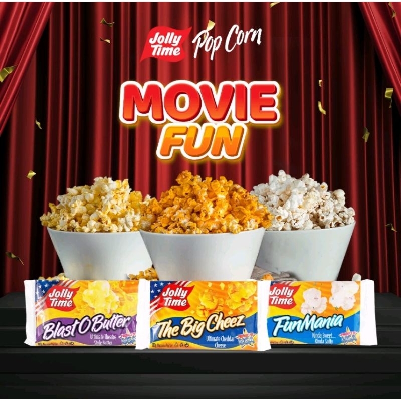 Popcorn Jolly Time Pop Corn Microwave Product USA | Shopee Philippines