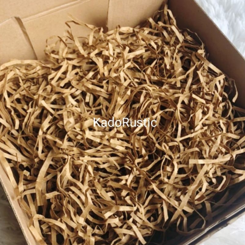Shredded PAPER/Drawstring PAPER/SAMSON Chocolate Chopped PAPER | Shopee ...