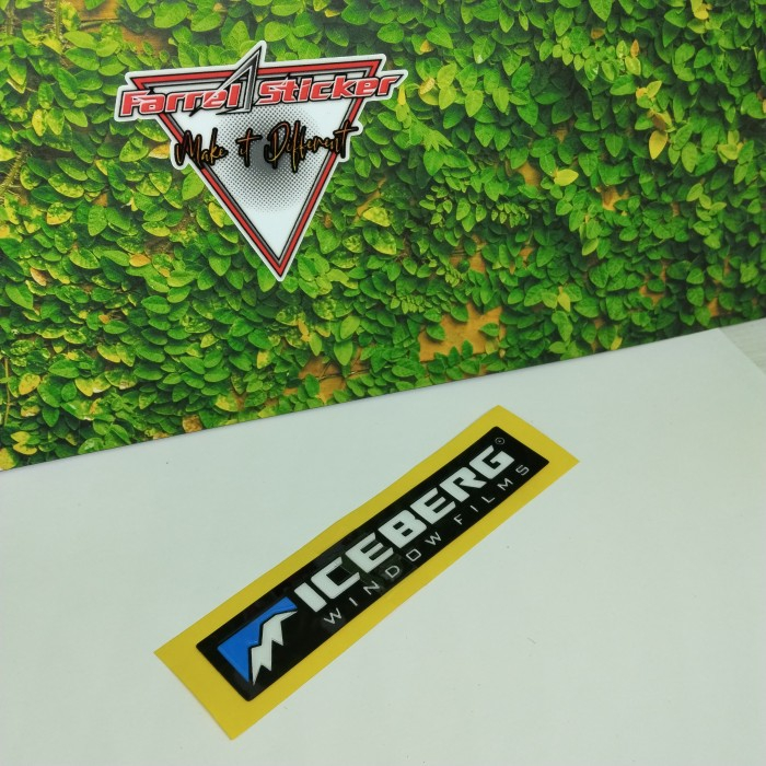 ICEBERG Window Film Sticker Ice Berg embossed Window film Sticker ...