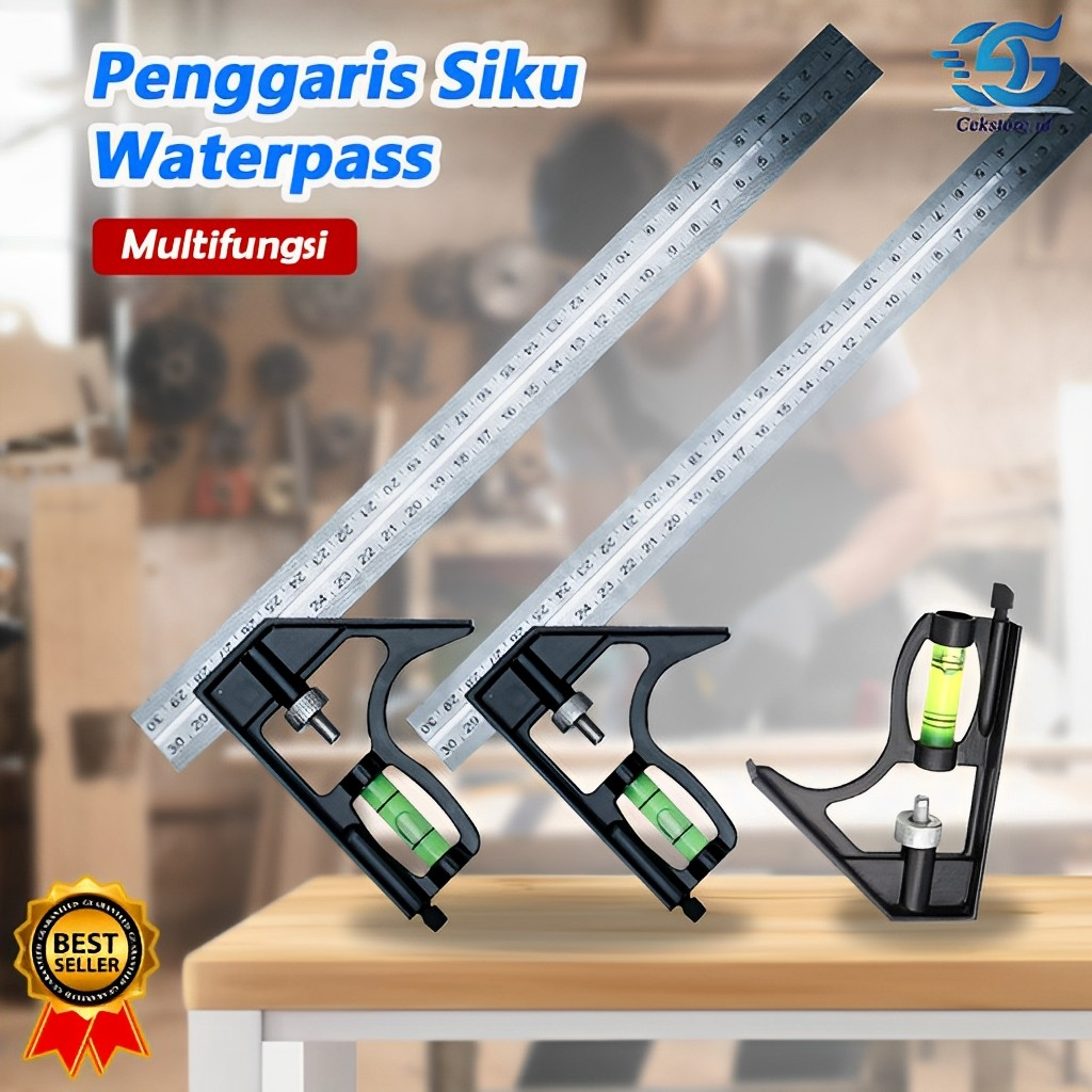 SIKU Spirit Level Angled Ruler | 300mm Multifunctional Craftsman Ruler ...