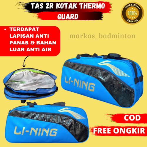 Badminton Racket Bag 2r Thermo Guard Premium Box | Shopee Philippines