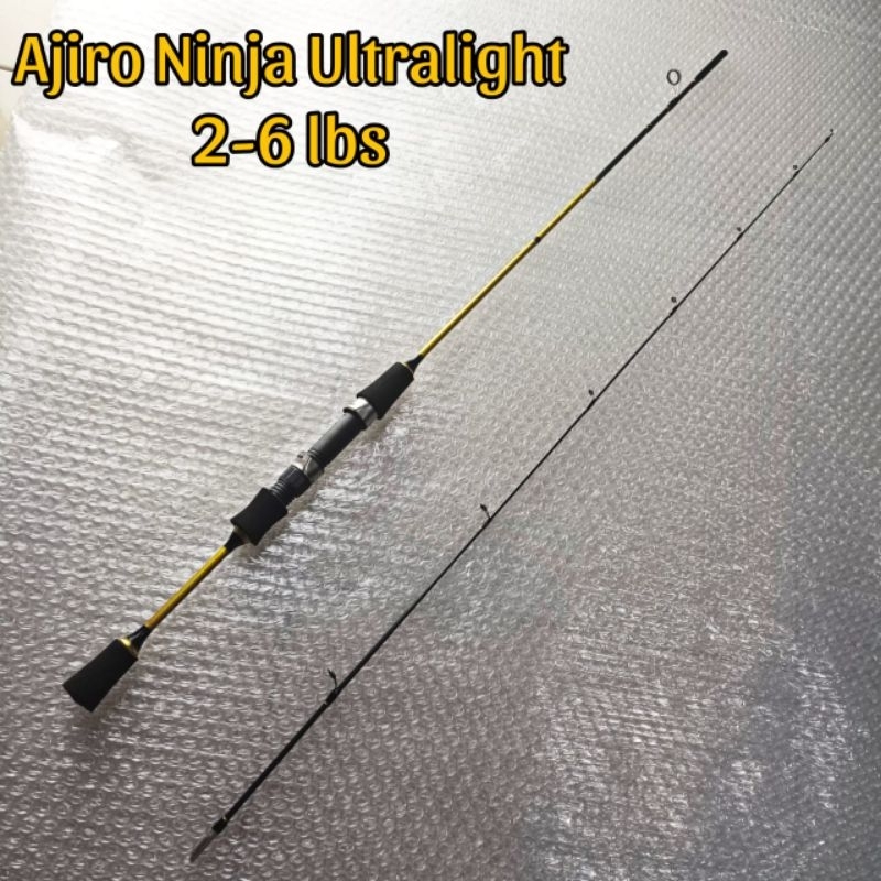 Strong Flexible Fishing Rod ul ultralight Migio ninja fiber solid ...