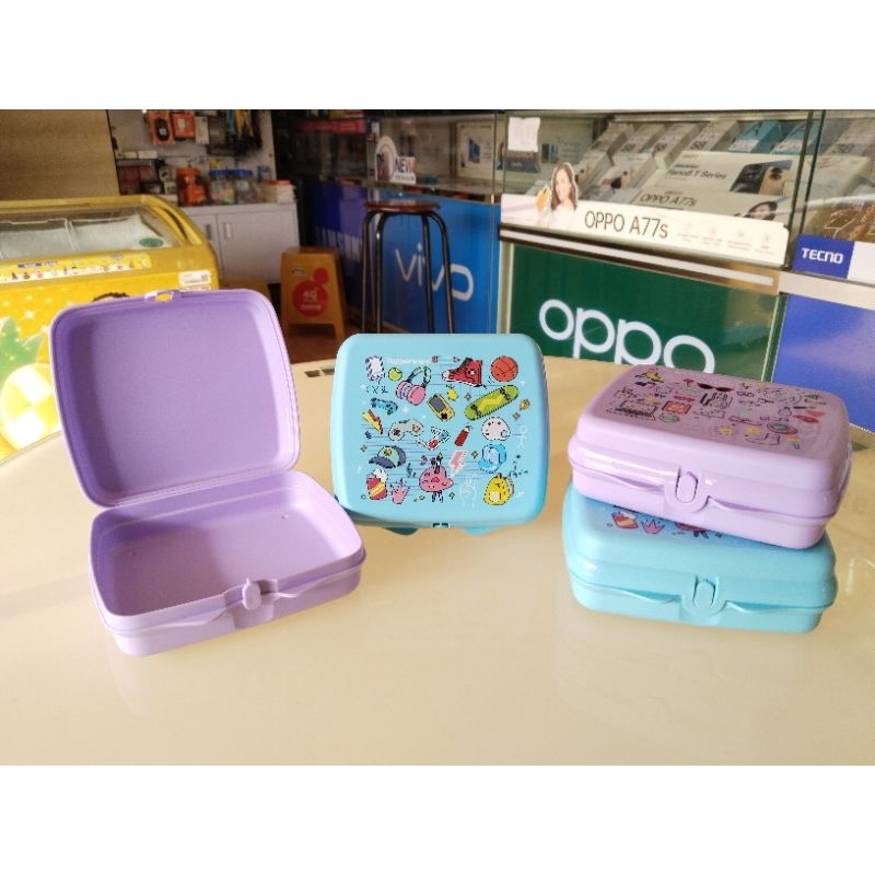 Tupperware Sandwich keeper/tupperware lunch box | Shopee Philippines