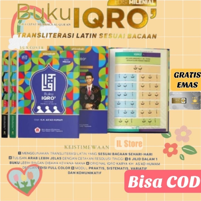 Iqro child | IQRO BOOK COLOR MILINEAL EDITION | Shopee Philippines