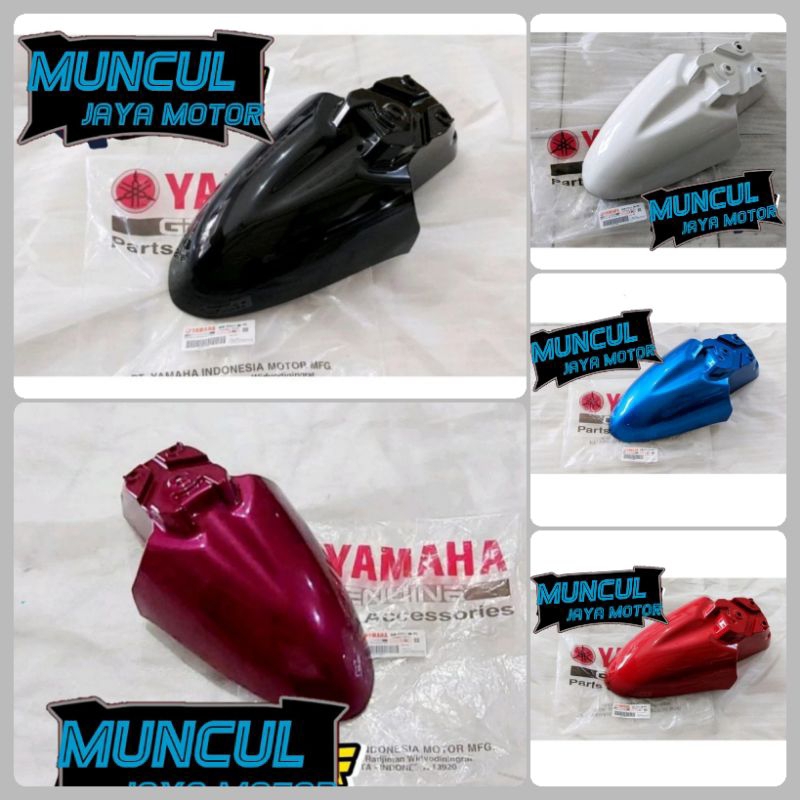 UNGU Yamaha fino fi 125 purple front fender, original ygp part code BJ8 ...