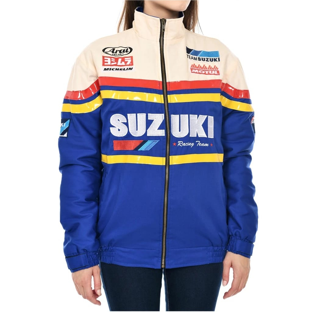 Suzuki Yoshimura Racing Team Motorcycle Jacket Men Satria FU 2 Stroke ...