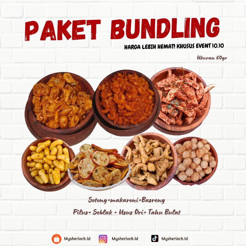 Octopus Macaroni Basreng Pilus Fish Seblak Tofu Round Intestine Ori ...